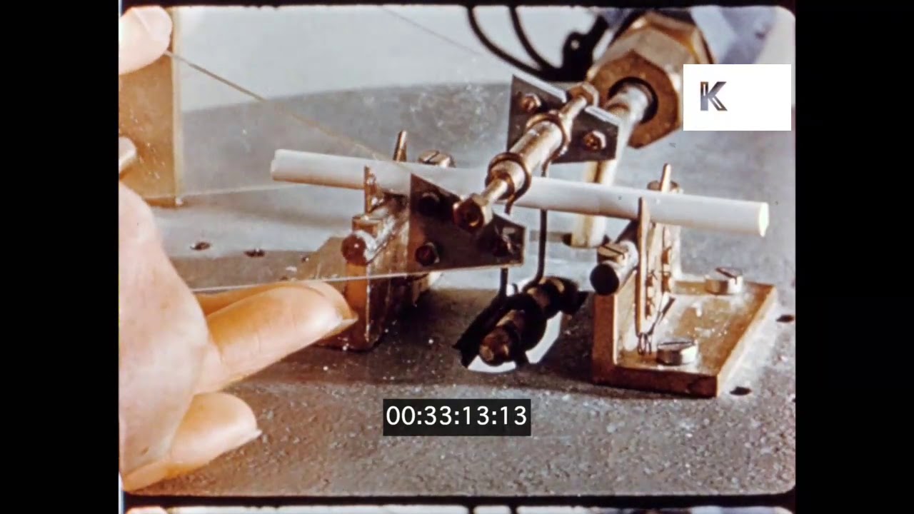 1950s, 1960s UK, Laboratory Experiments on Cornish Clay, Science ...