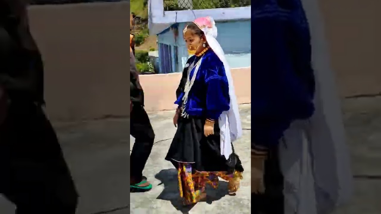 bhotiya dress !! bhotiya janjati !! marcha and tolcha - YouTube