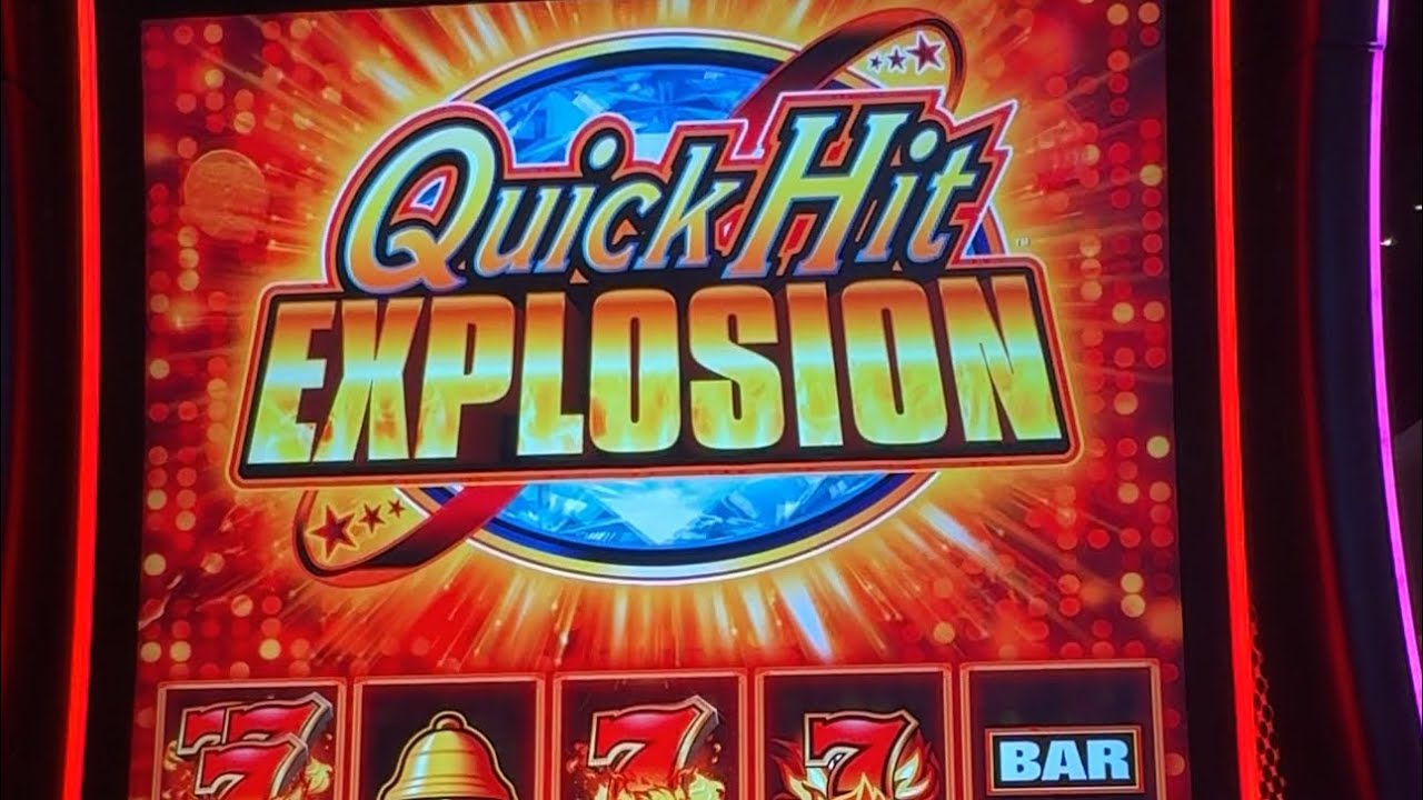 Tried the NEW QUICK HIT EXPLOSION SLOT 🎰🧨 - YouTube