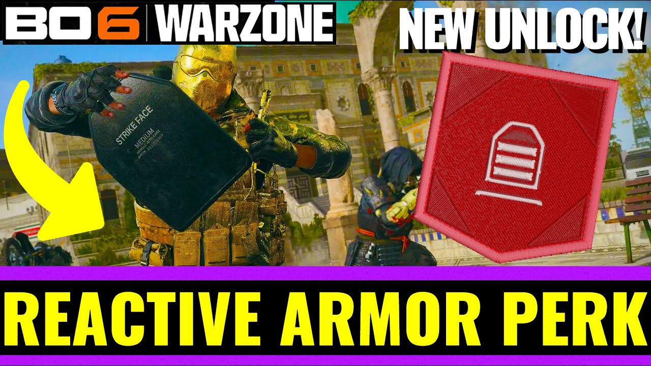 Warzone How to unlock the NEW Reactive Armor Perk in The Terminator ...