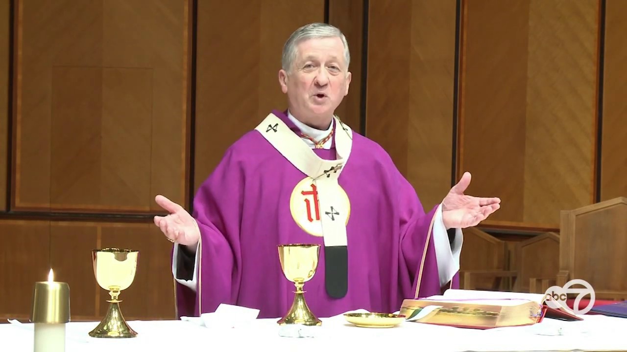 Roman Catholic Mass by Cardinal Blase Cupich at Holy Name Cathedral ...