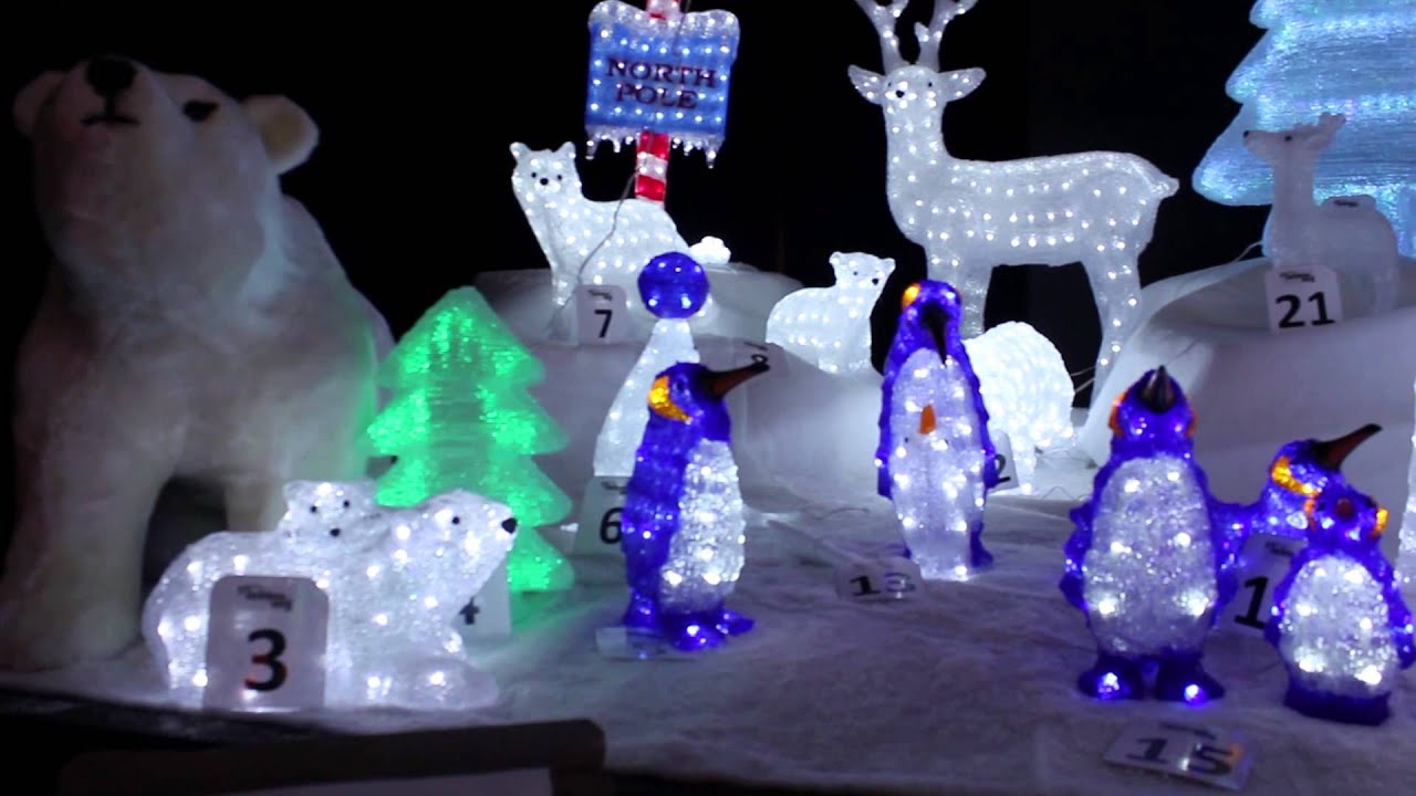 UK Christmas World Light Display - YouTube