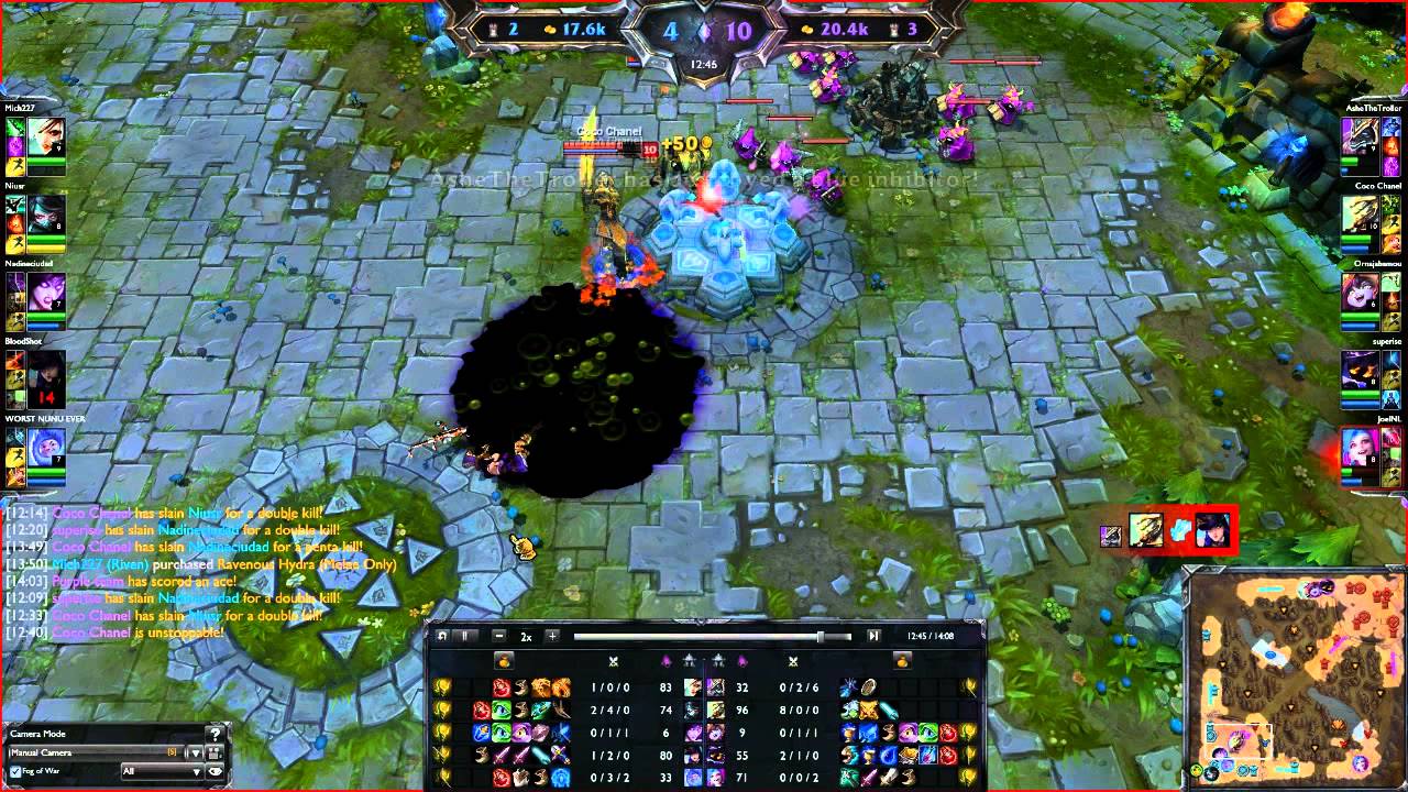 LoL - botrk script - YouTube