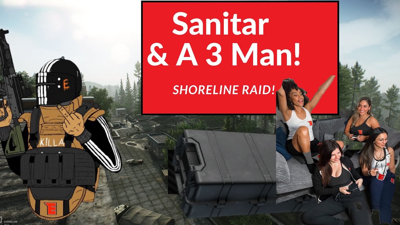 3 Man + Sanitar & Guards in 12 minutes! Escape From Tarkov! - YouTube