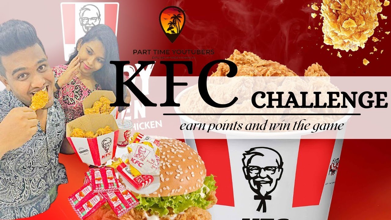 KFC CHALLENGE 🍗 || DESH VS CHAMA 👩‍ ️‍👨 || OUR STAY AT HOME FOOD ...