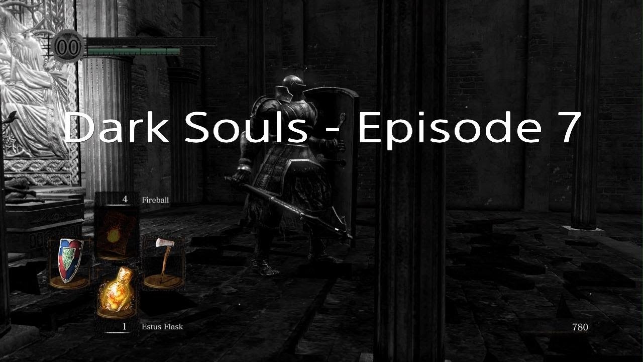 Dark Souls Remastered - (Let's Play Ep 7) Undead Church and Balder ...