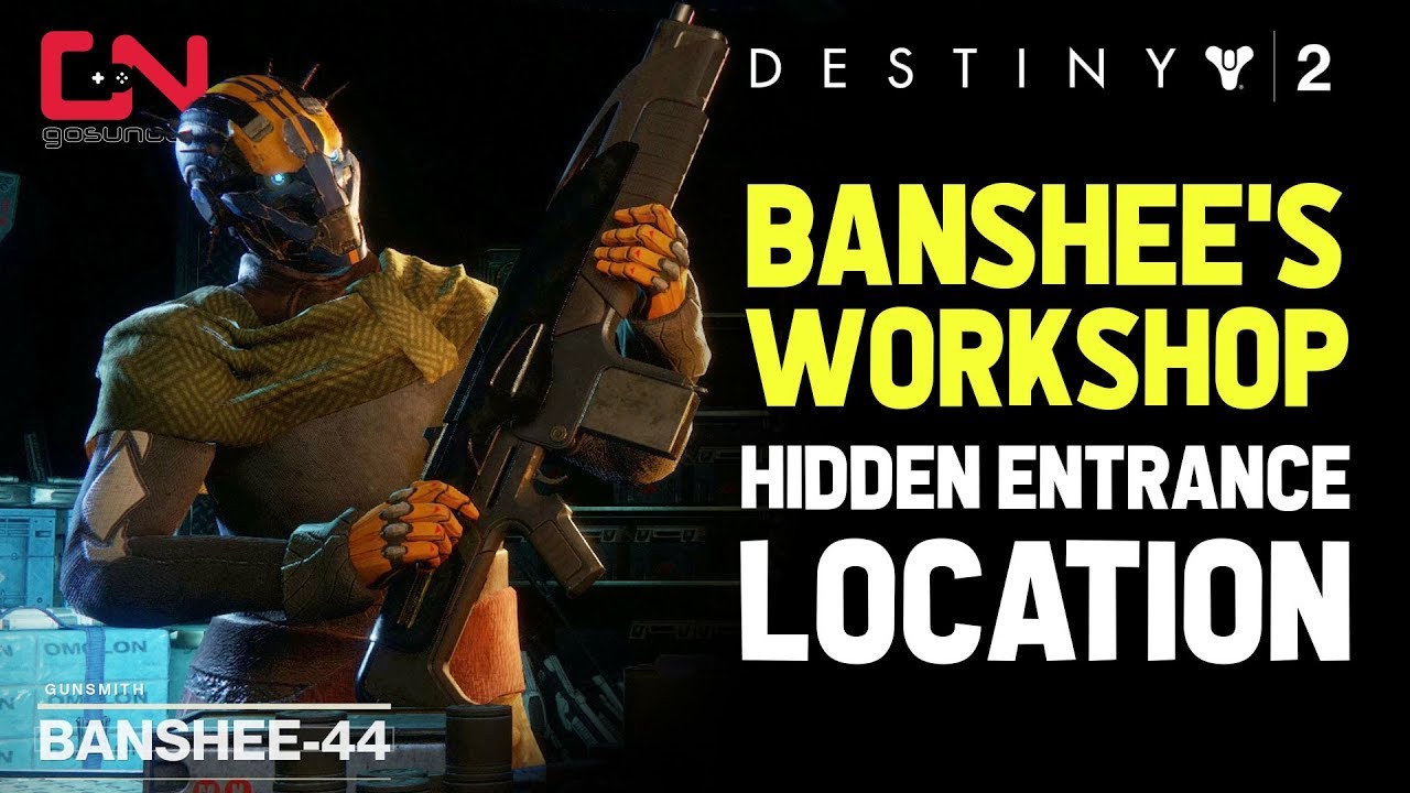 How to get into Banshee's Workshop - Hidden Entrance Location - The ...