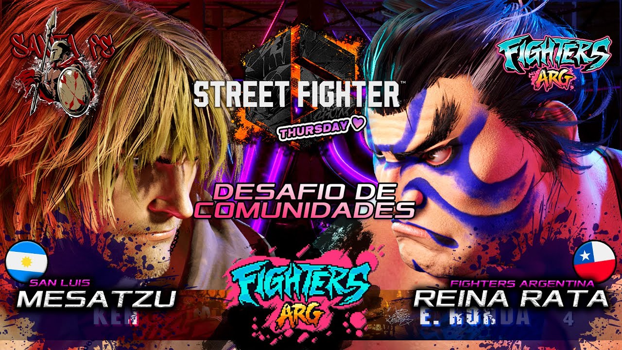 SF Mesatzu vs FA Reina Rata Jueves de Street Fighter 6 (28/09/2023 ...