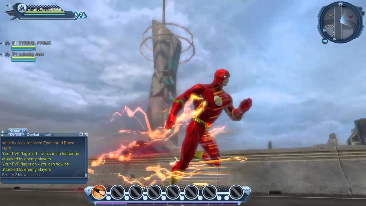 The DCUO PS4 Speedster - YouTube