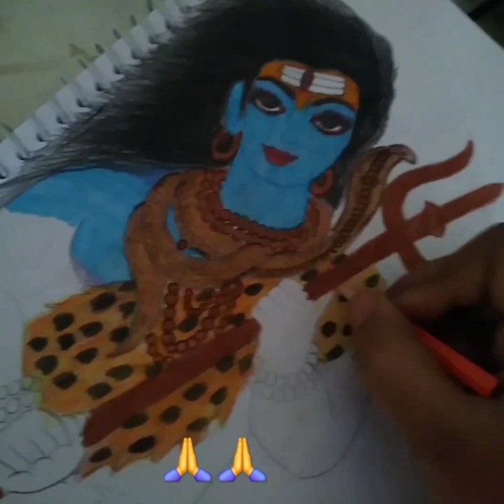 bhole baba drawing, bholeNath drawing, shiv Shankar drawing 🙏 ️ - YouTube
