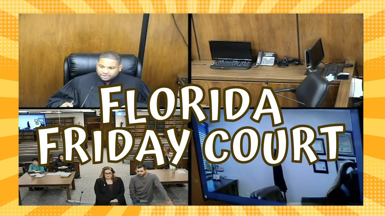 Florida Friday Court Craziness! - YouTube