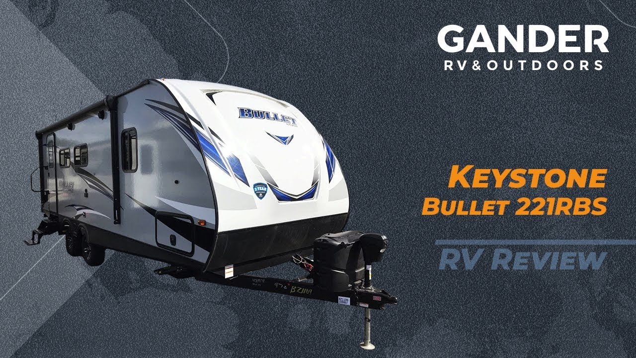 2020 Keystone Bullet 221RBS | RV Review: Gander RV & Outdoors - YouTube
