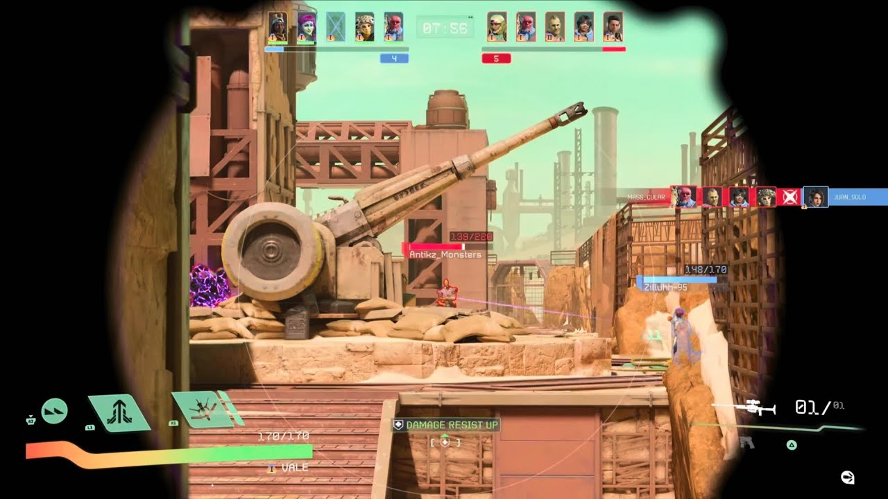 Concord - Vale Sniper class gameplay 2 - YouTube