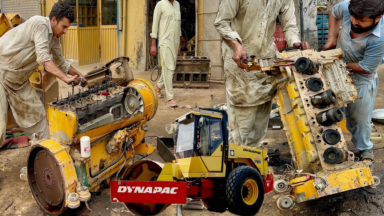 Dnyapac Bulldozer Engine FAILS! | How to Rebuild A BULLDOZER ENGINE ...
