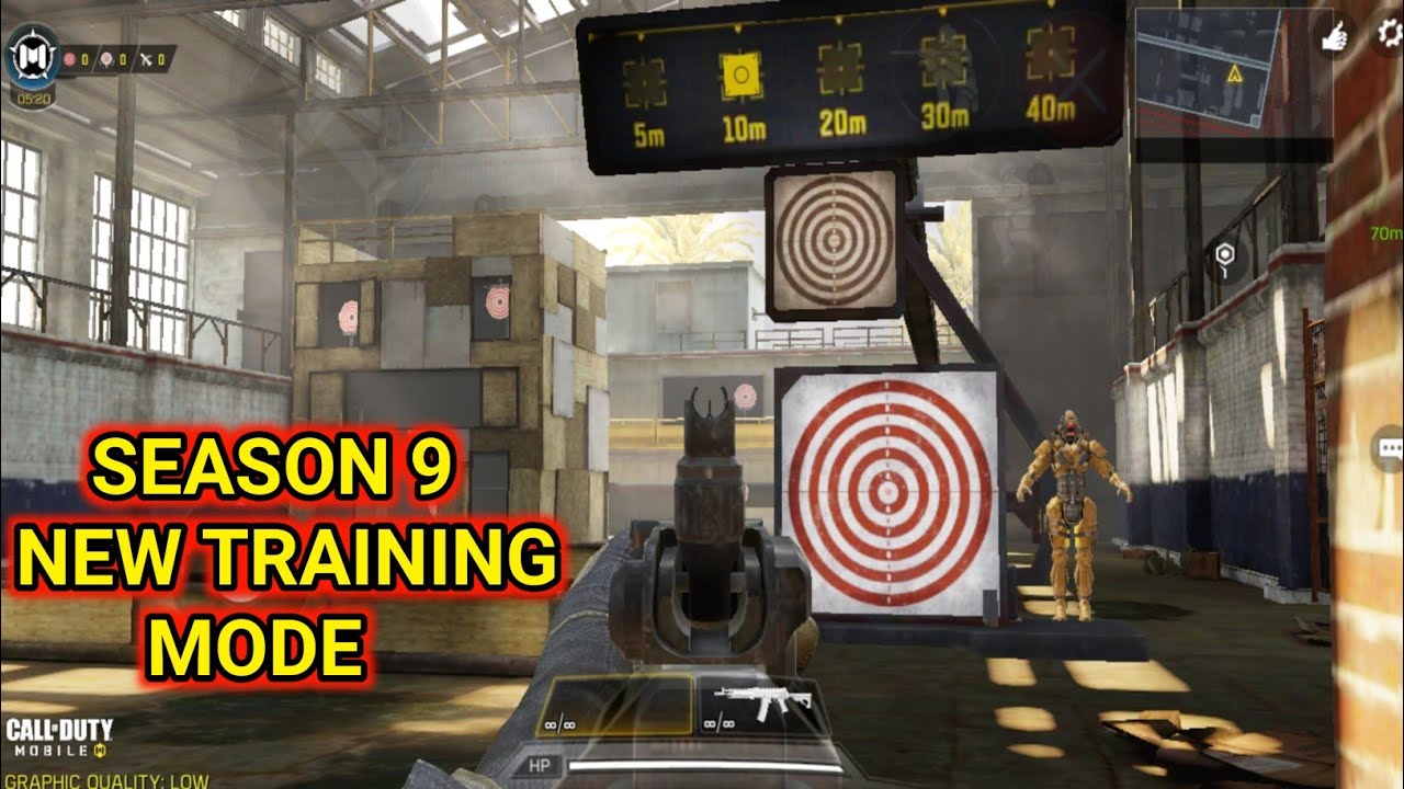 COD Mobile Season 9 New training Room | COD MOBILE Season 9 Training ...