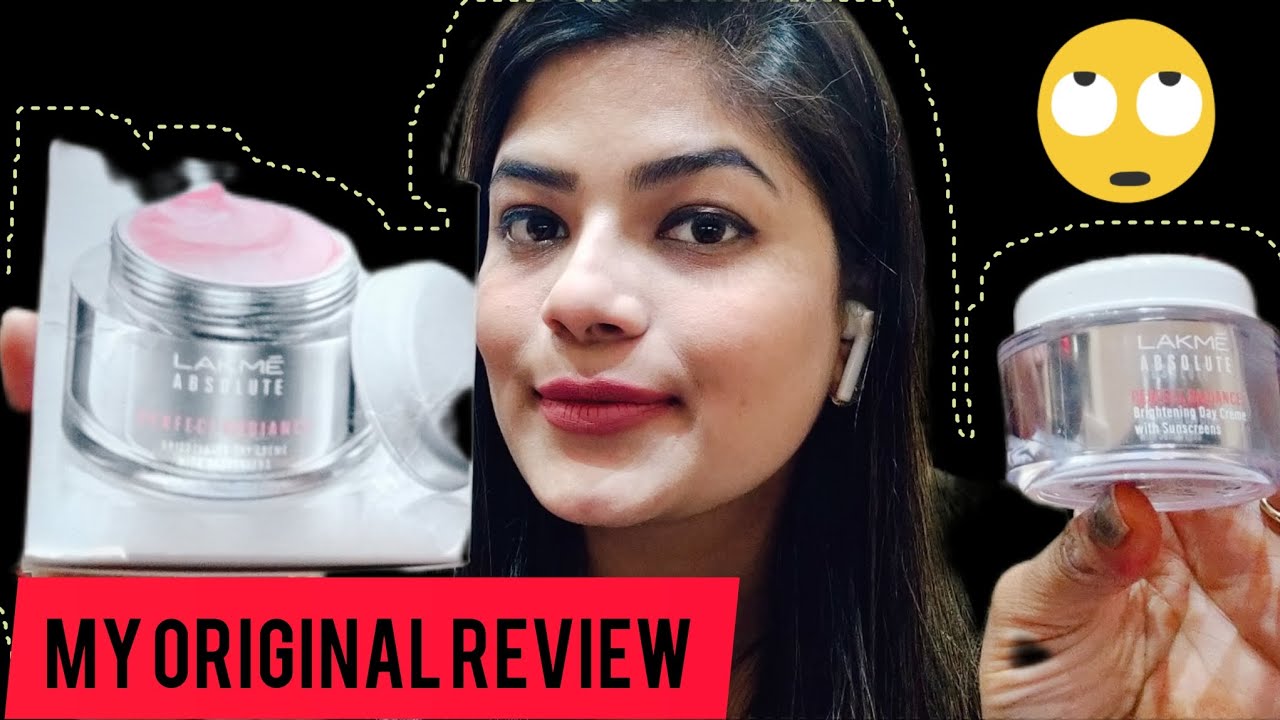 Lakme Absolute Perfect Radiance Skin Lightening Day Creme Review | Best ...