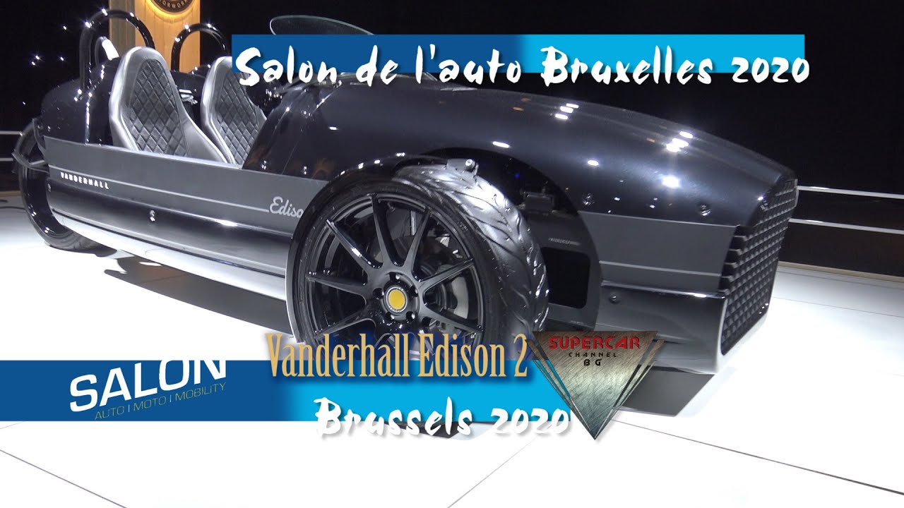 2020 Vanderhall Edison 2 Exterior Walkaround Brussels Motor Show 2020 ...