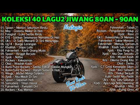 Koleksi Lagu Rock Kapak Melayu 80-90an - Lagu Jiwang Slow Rock Legenda