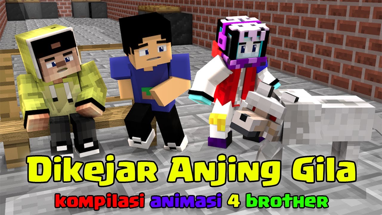 Sketsa Lucu! Dikejar Anjing Gila di Bulan Ramadhan - Kompilasi Animasi ...