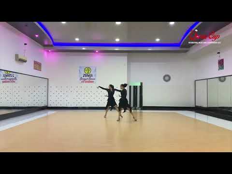 Synchronize Duo - Cha Cha - 104 - Marcella Jessica & Marcelly Pricilla - Indonesia | Queen Cup 2021