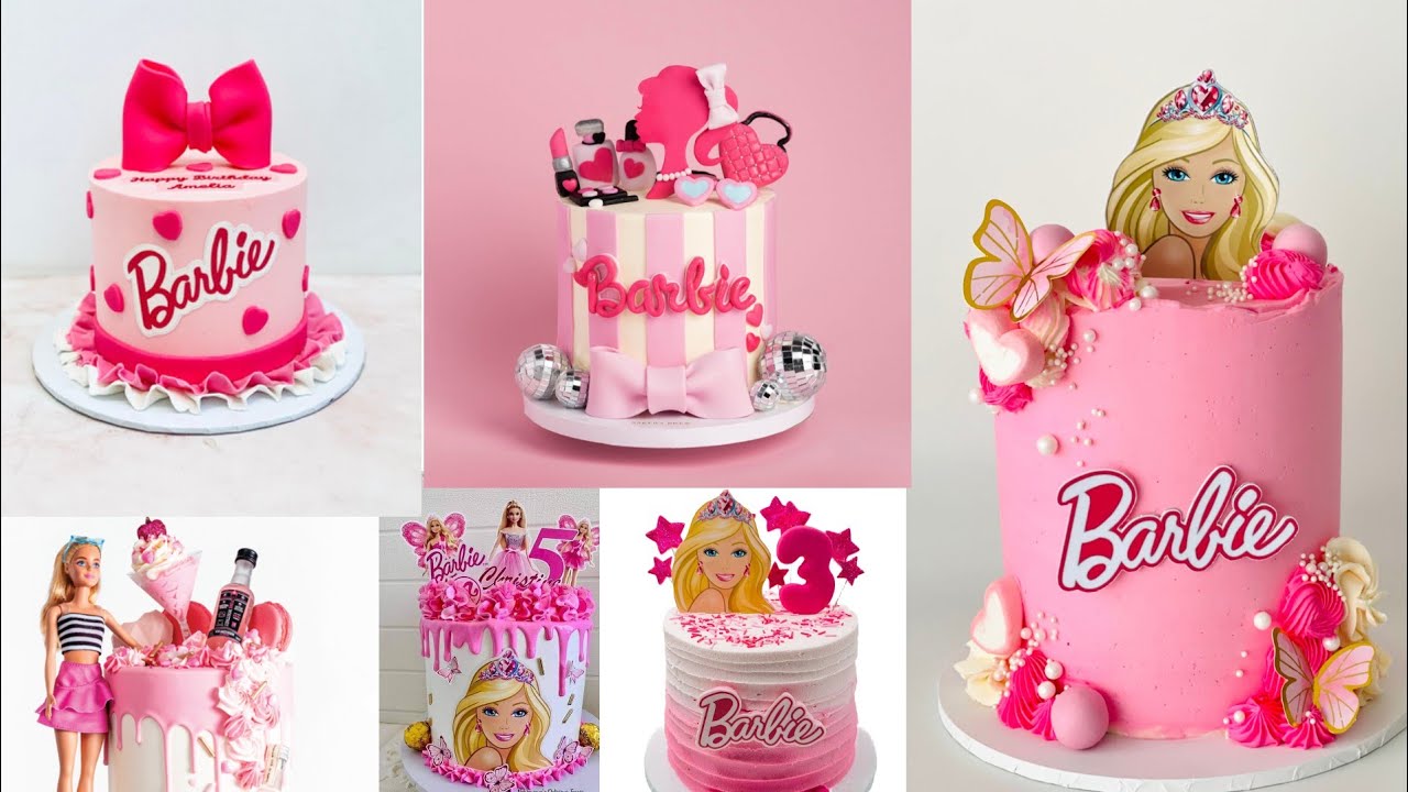 So Beautiful Barbie Cake Decorating Ideas||Easy Cake Desgin Ideas Part ...
