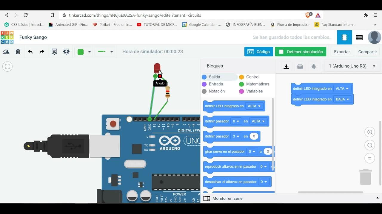 Programar Arduino con bloques - YouTube