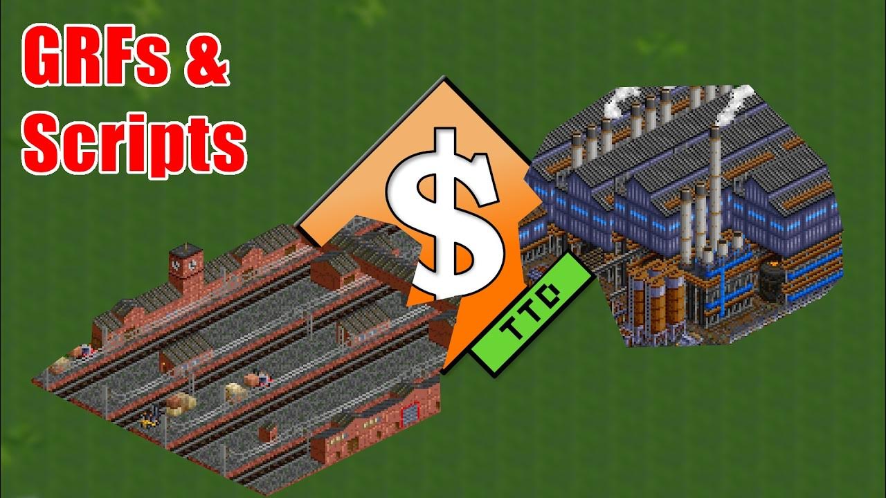 Getting and Using Mods (GRF and Scripts) - OpenTTD Tutorial - YouTube