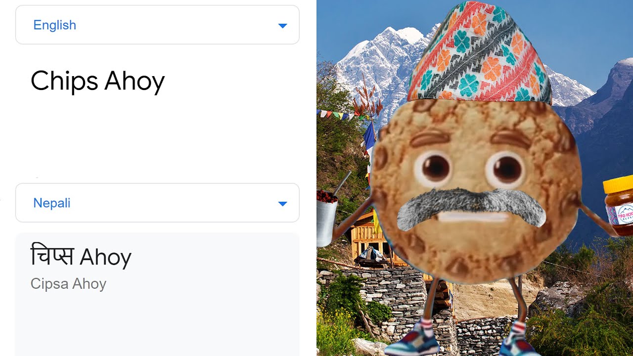Chips Ahoy in different languages meme (Part 3) - YouTube