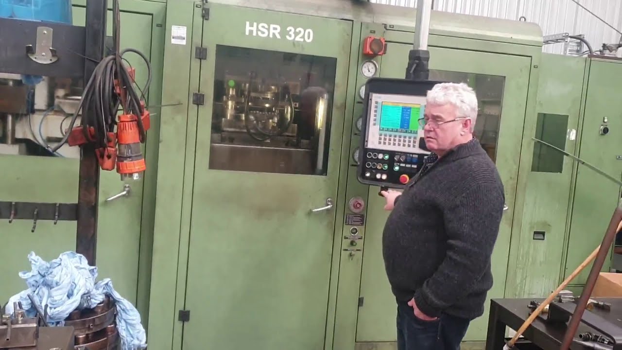 Z118083 - Schmid 320 Ton CNC Fine Blanking Press - YouTube
