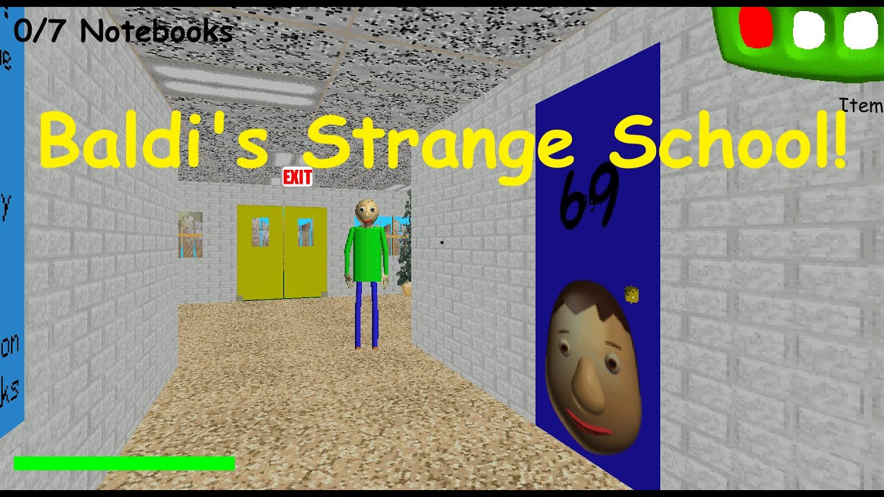 Baldi's Weird Basics! | V.1.3.2 | Baldi's Basics Mod! - YouTube