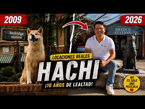 Asi lucen HOY las locaciones de HACHI | ANTES Y DESPUES