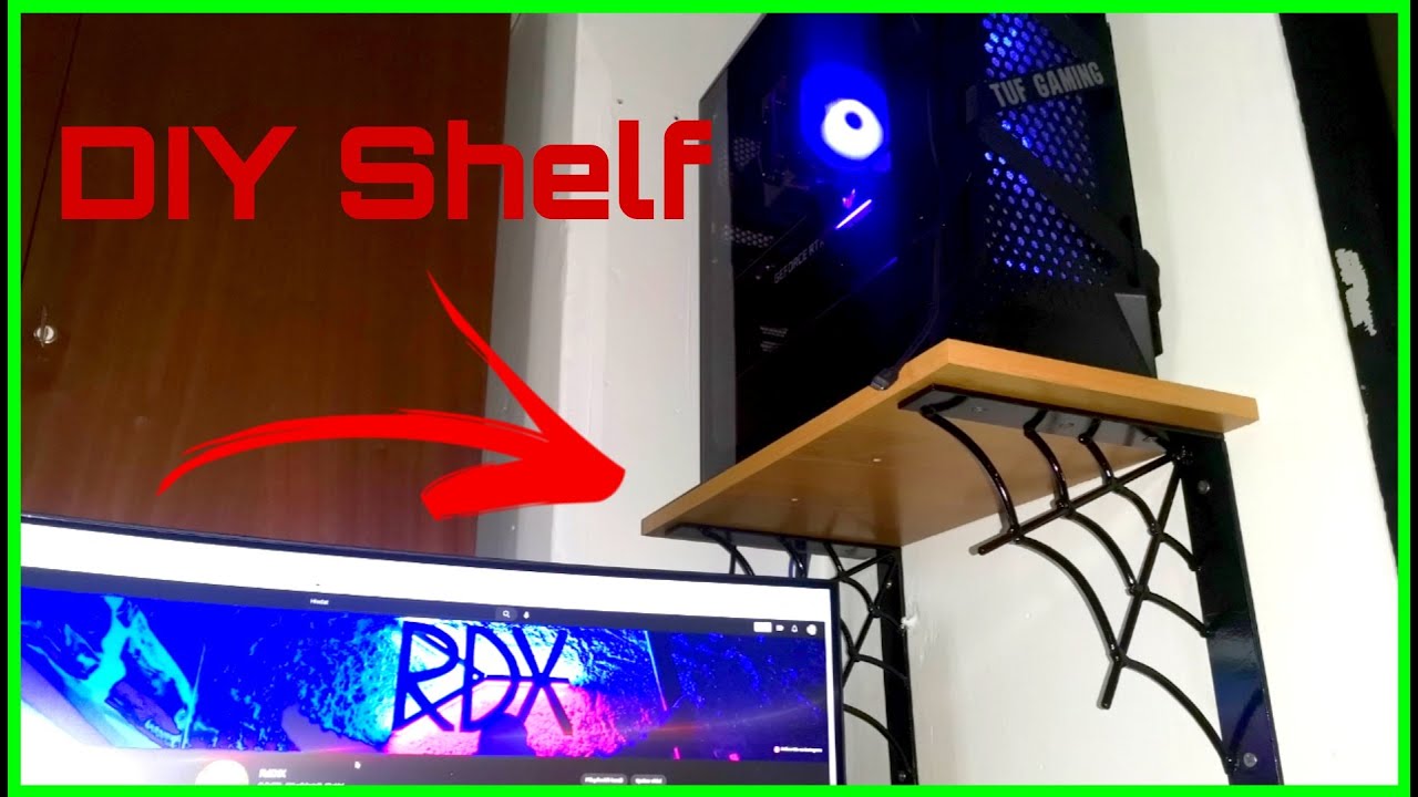 DIY Gaming PC Shelf: Display Your Rig in Style! - YouTube