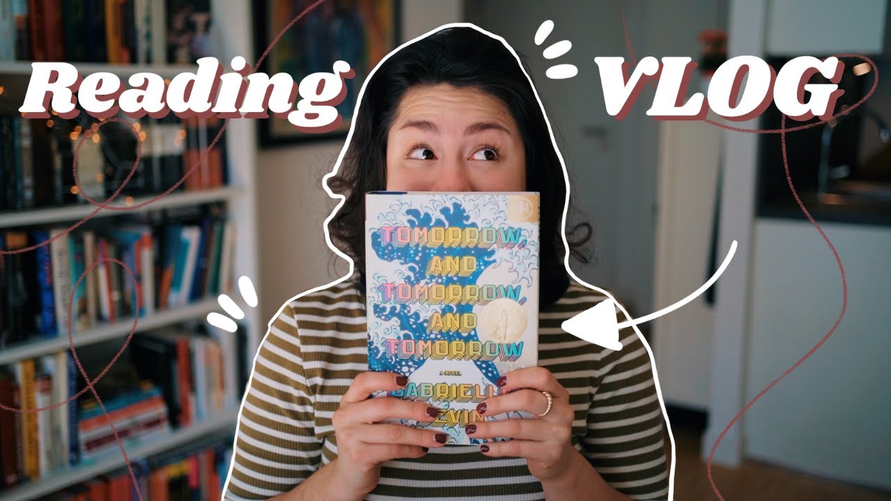 A chill reading vlog of one single book lol. - YouTube