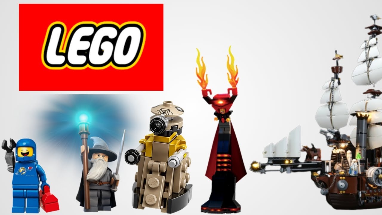 LEGO Size Comparison | Biggest Characters of LEGO Movie | Satisfying ...