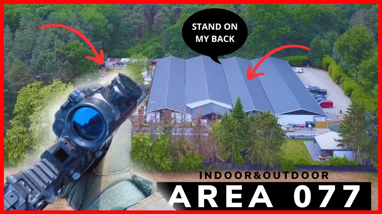 AREA 077 | AIRSOFT GAMEPLAY - YouTube