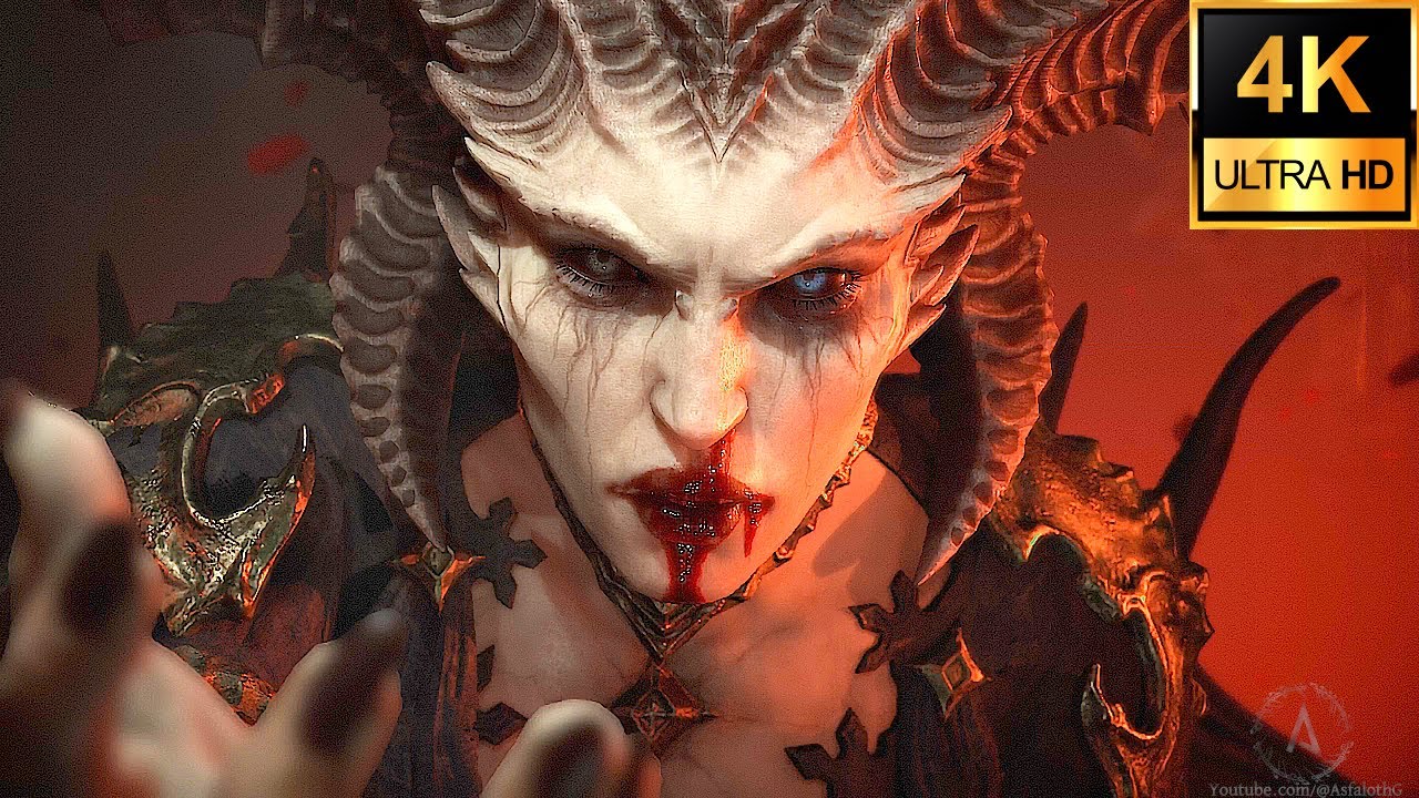 DIABLO IV | Lilith All Cutscenes Cinematic 4K UHD (2024) - YouTube
