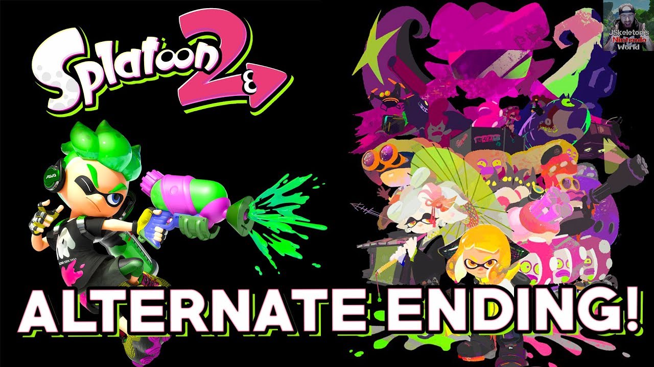 Splatoon 2 - Alternate Ending Final Boss Fight! - YouTube