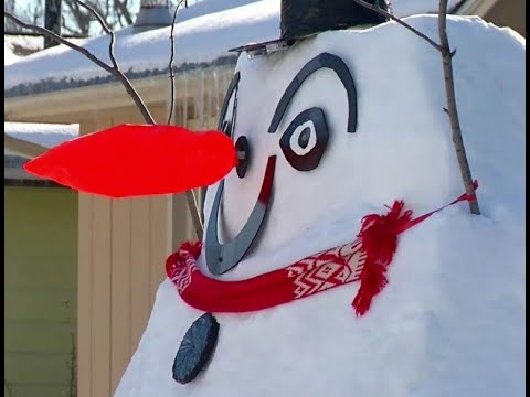 Massive Snow Fart Blooper - YouTube