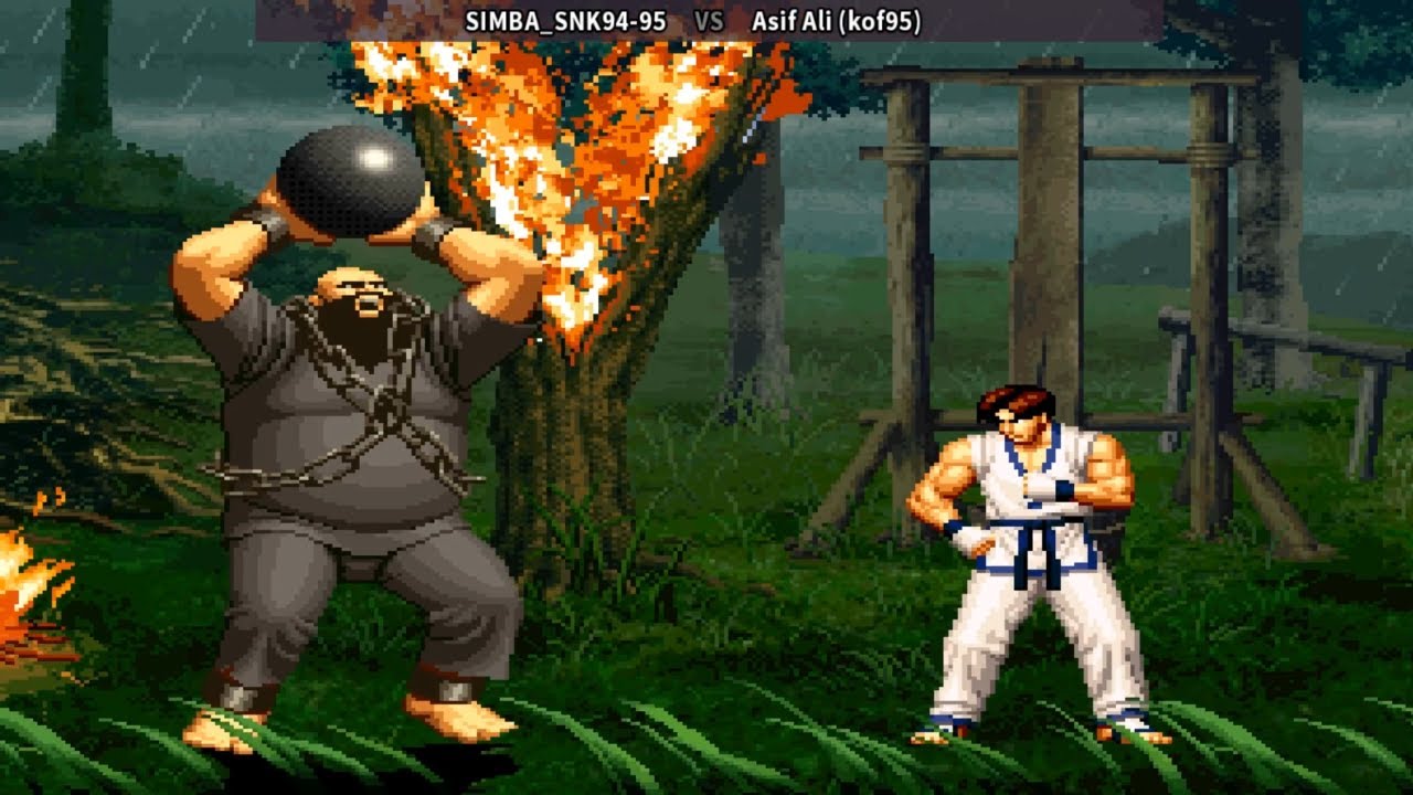 KOF95 The King Of Fighters 95 | Fightcade 拳皇95 SIMBA_SNK94-95 vs Asif ...
