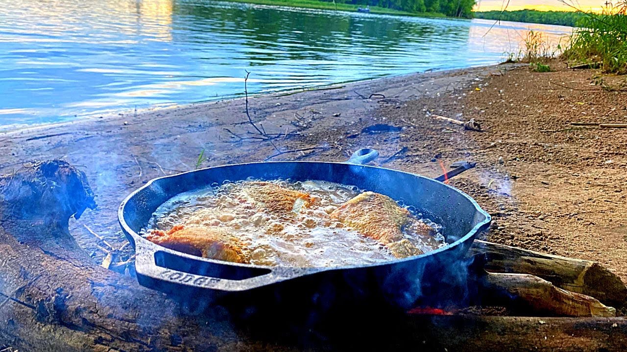 Mississippi River Fishing ~ Scaled Panfish {Catch, Clean, Cook} - YouTube