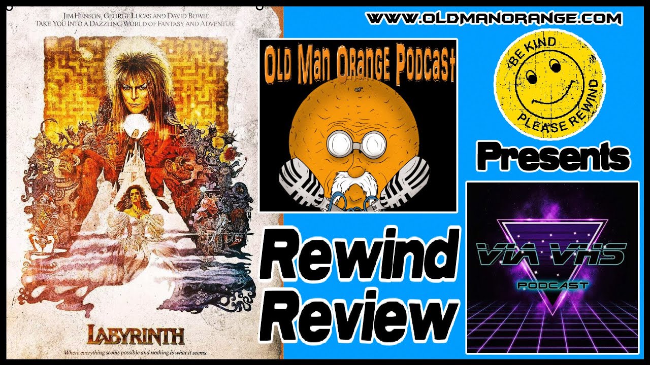 Labyrinth 1986 Rewind Review - OMOP Presents Via VHS - YouTube