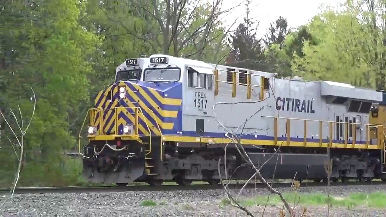CSX Q621 Leading with CREX 1517 in Lacona NY...5-11-2017 - YouTube