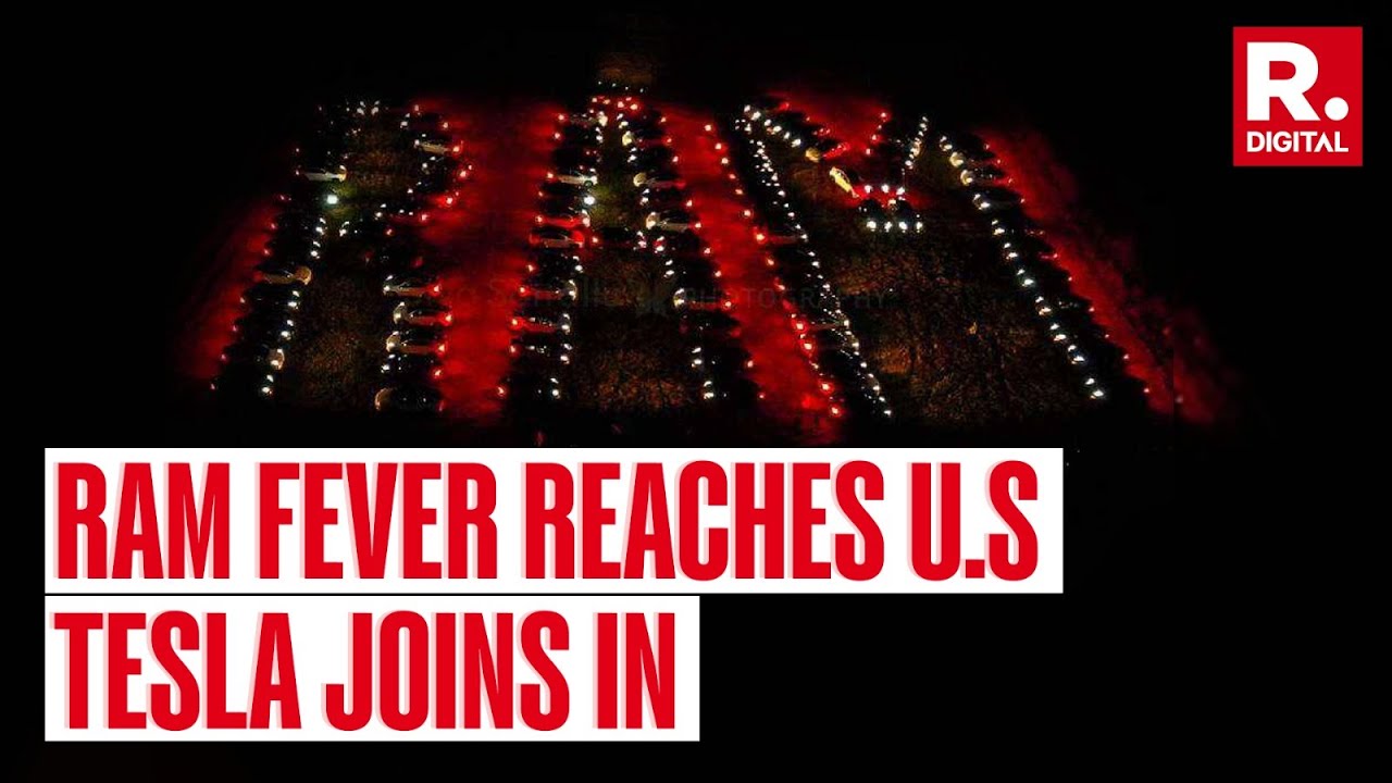 Tesla Lights Sync to Ram Bhajans in Grand Rallies, VHP Orchestrates ...
