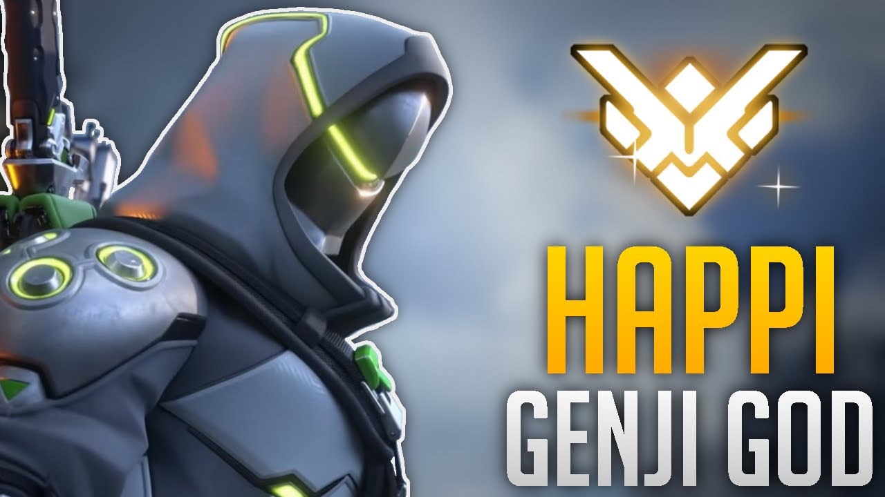 Genji GOD Happi- Epic And Funny Moments - 1 Hour Mega Montage - YouTube