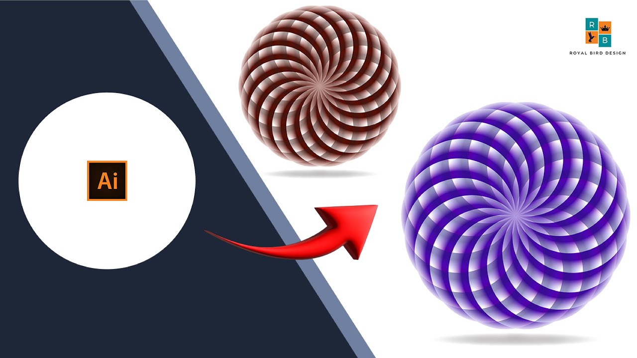 Learn logo design | Adobe illustrator tutorials | Circles | 012 # ...