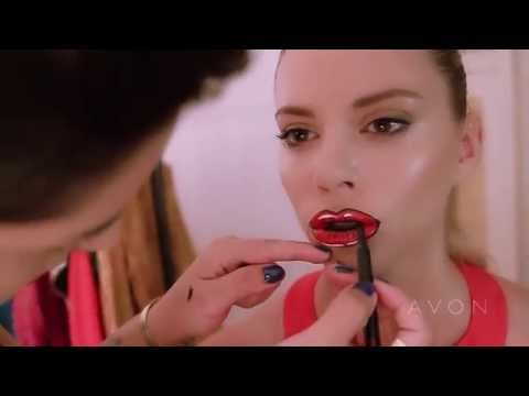 Avon Ultra Color Bold Ruj ile Cesur Dudaklar: Dudak Sanatı / Çizgi Roman