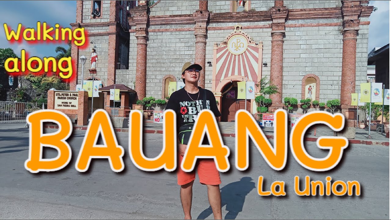 Walking Along BAUANG, La Union | Beautiful Place in the North of ...