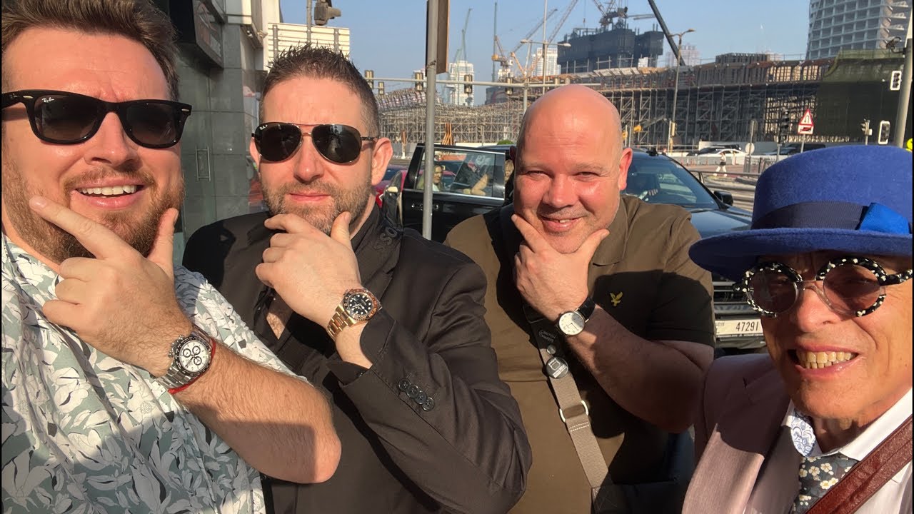 LIVE🔴 from Dubai Watch Week Day 1 — Tim Write, Red, Katz & Thomas Talk ...