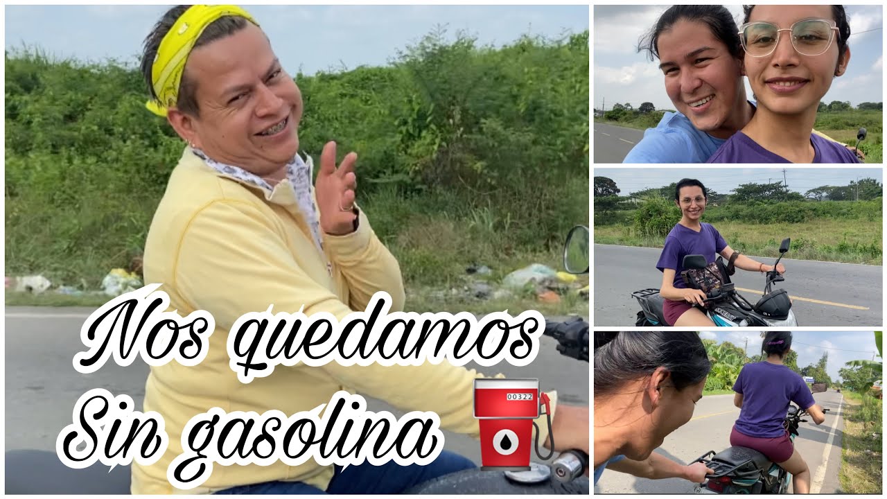 NOS FUIMOS A PASEAR EN LAS MOTO MAMI 🏍️🏍️ / NOS QUEDAMOS EN MEDIO ...