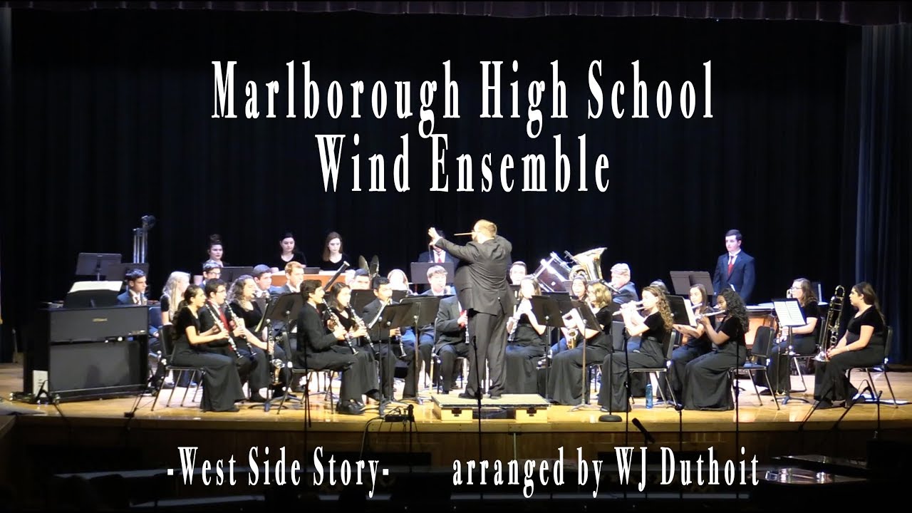 MHS Wind Ensemble Performs West Side Story Medley (Winter Concert 2018 ...